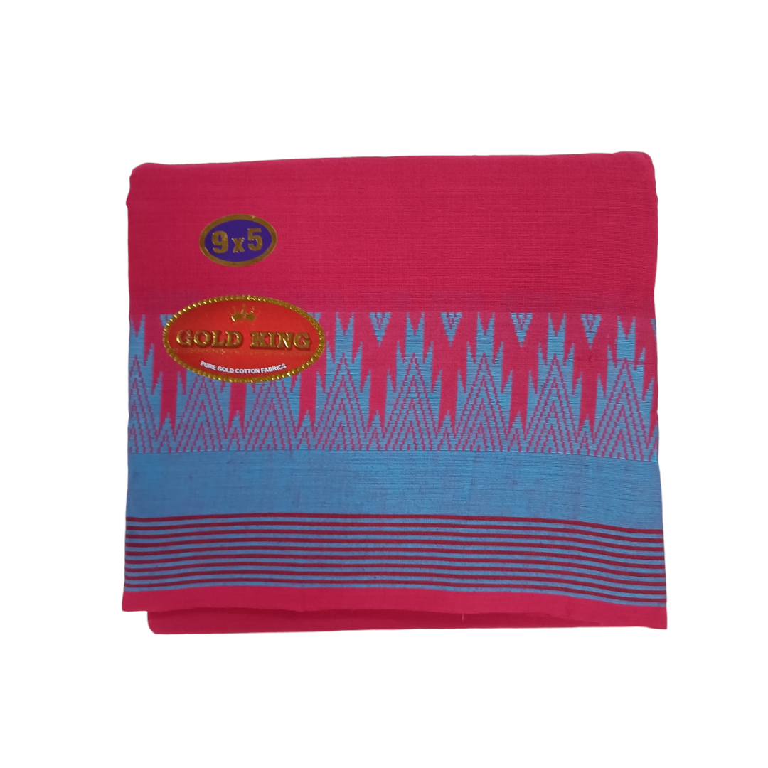 EXD775 Exclusive Dhoties Pure cotton color dhoti with plain thalampoo