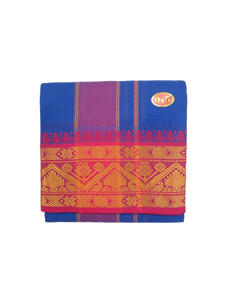 EXD795 Exclusive Dhoties Men's Traditional Pure Cotton Dhoti With 6" i
